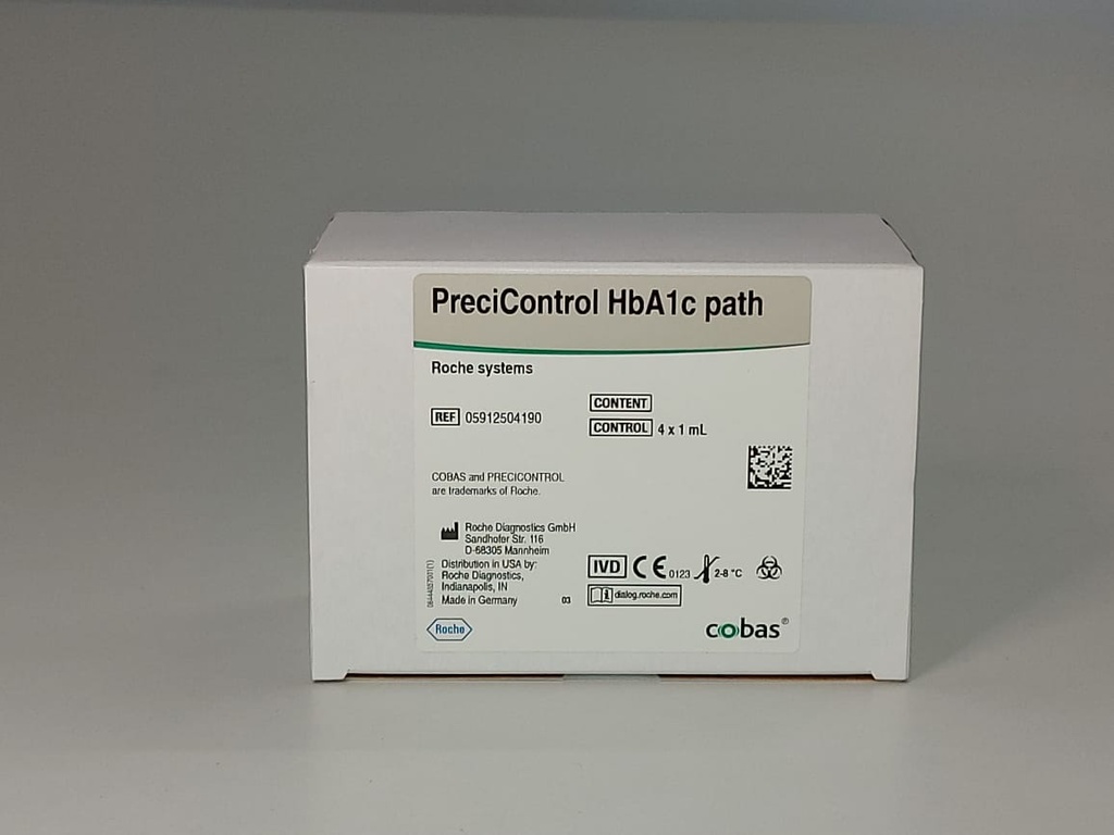 ROCHE COBAS PRECICONTROL PATH HBA1C (4x1ml) | Aldeal Lab-Tech Limited